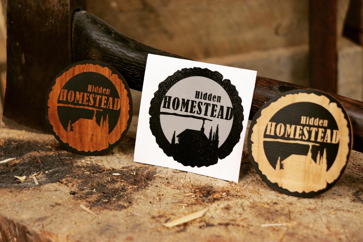 Logo sticker – The General Store at Hidden Homestead